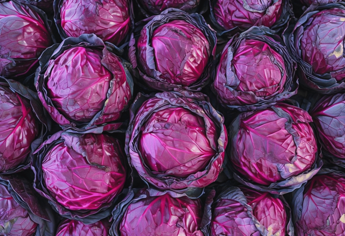 La lombarda , también conocida como col morada, es una verdura muy ...
