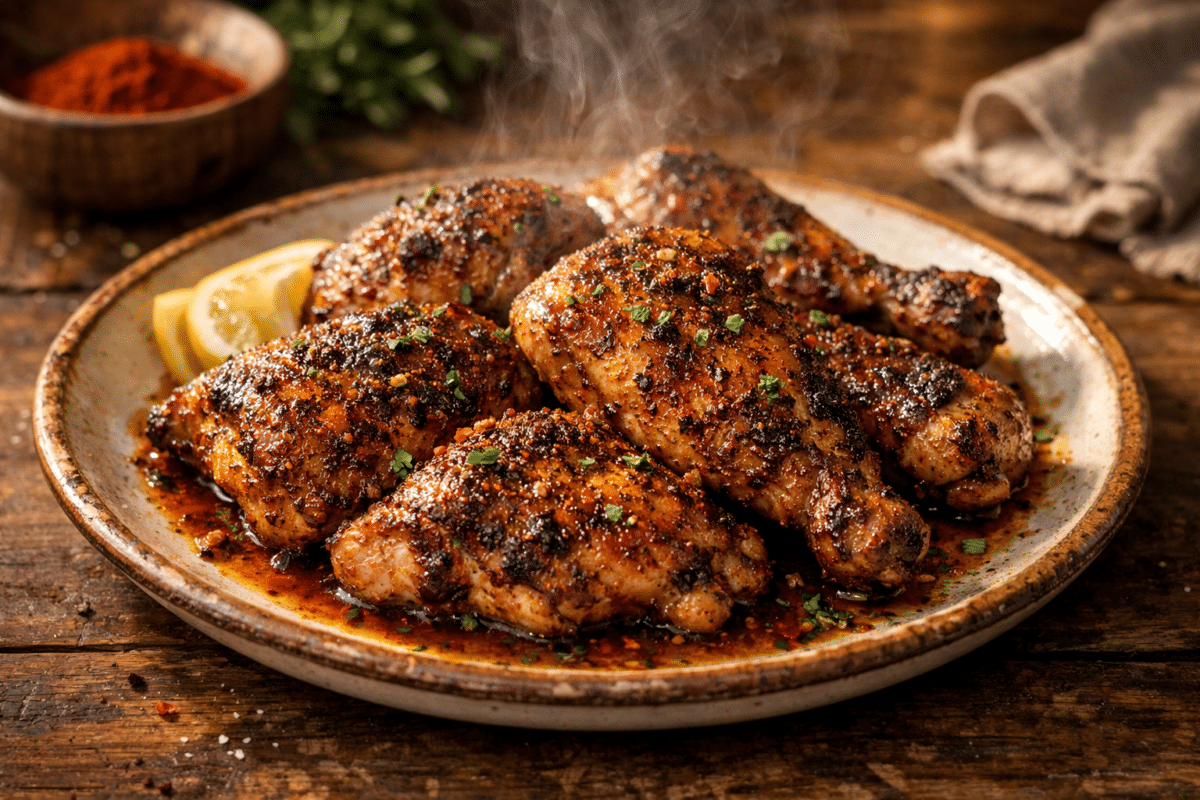 Pollo Cajún Casero Jugoso: Receta Original Fácil Y Brutal