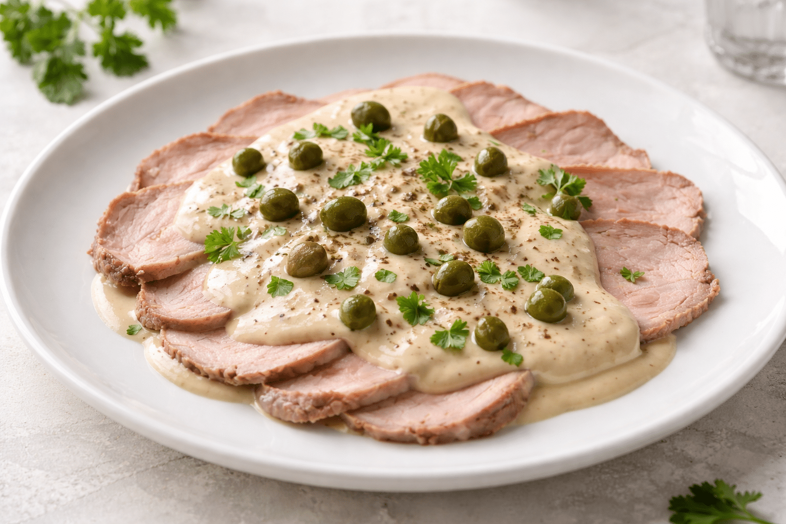 Receta De Vitello Tonnato: Plato Italiano Elegante Y Tradicional