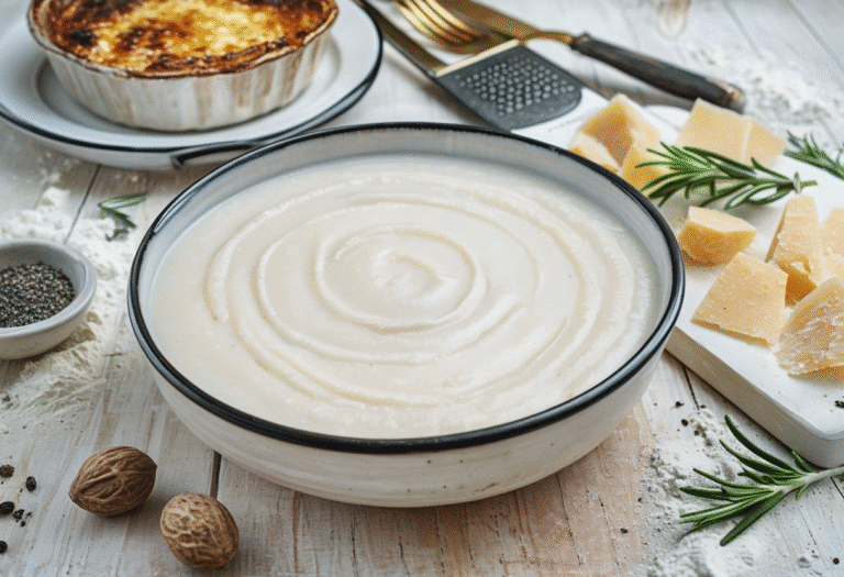 Receta Tradicional De Salsa Bechamel - Una Salsa Versátil