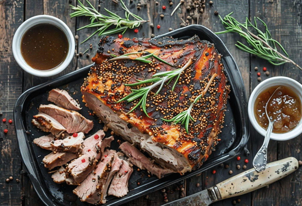 Paleta De Cerdo Al Horno Estilo Gallego - Fácil Y Deliciosa