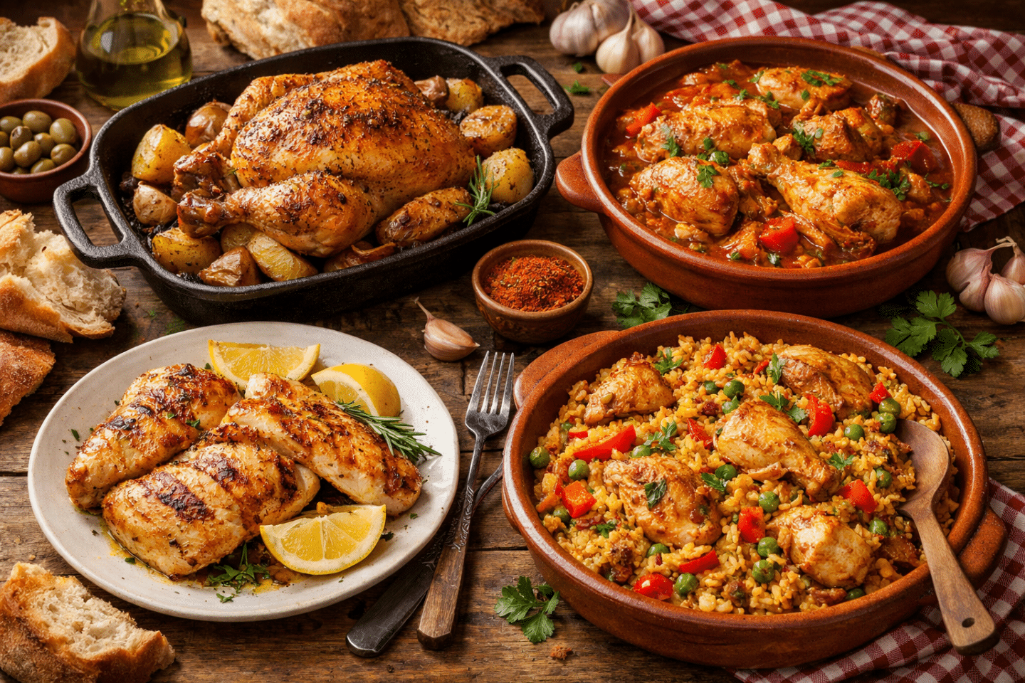 40 Recetas Con Pollo Fáciles Y Caseras Que Siempre Salen Bien